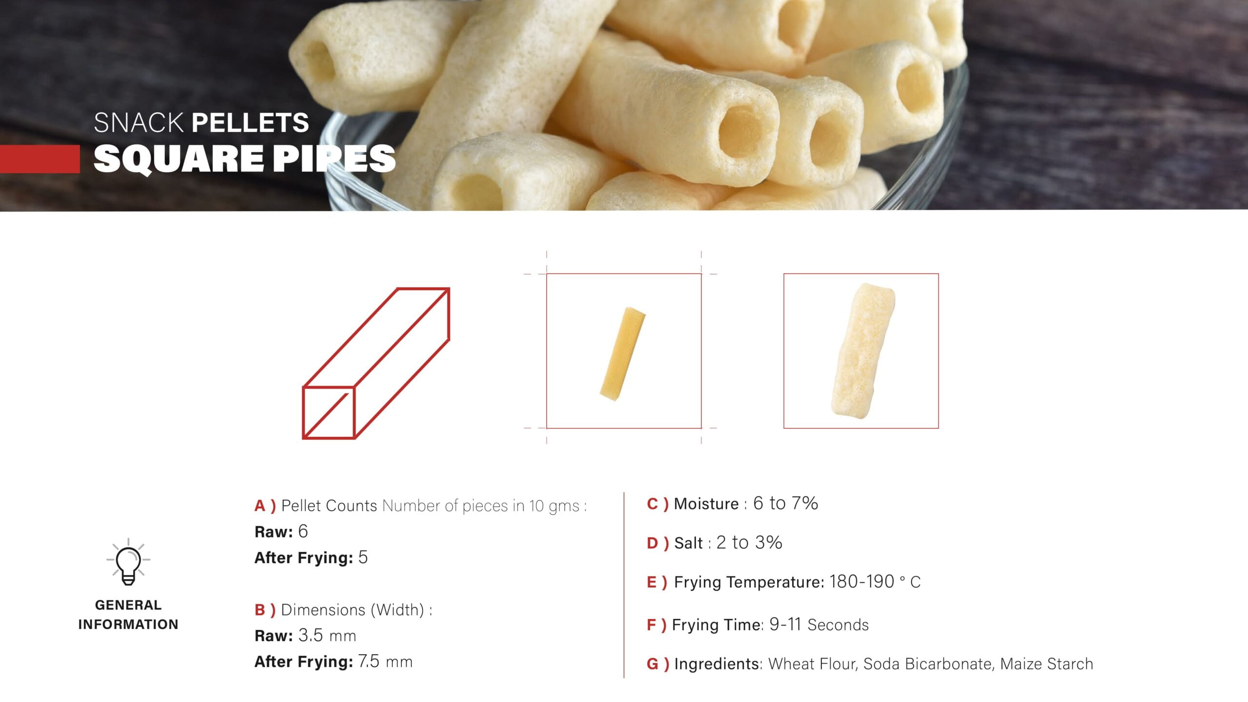 Snack Pellets - Raj Bakers